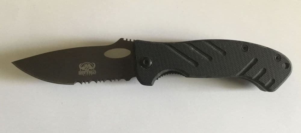 Maxim Buffalo River Lock Knife Aluminium