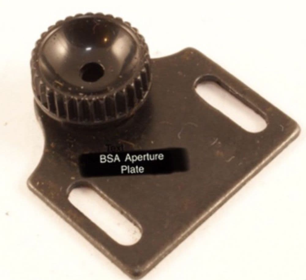 ORIGINAL BSA Aperture Sight Plate Part No 162995