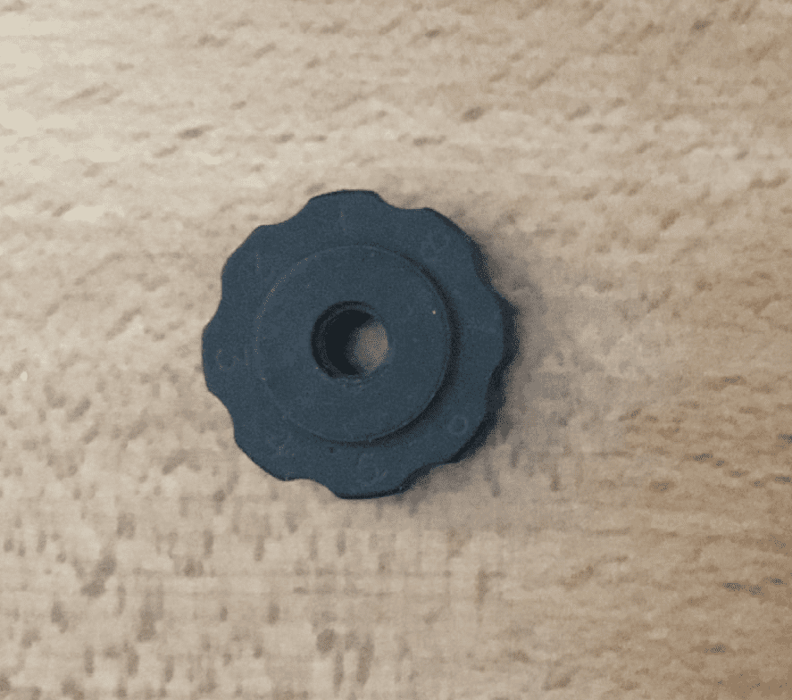 WEBLEY REAR SIGHT ADJUSTER WHEEL OLD STYLE