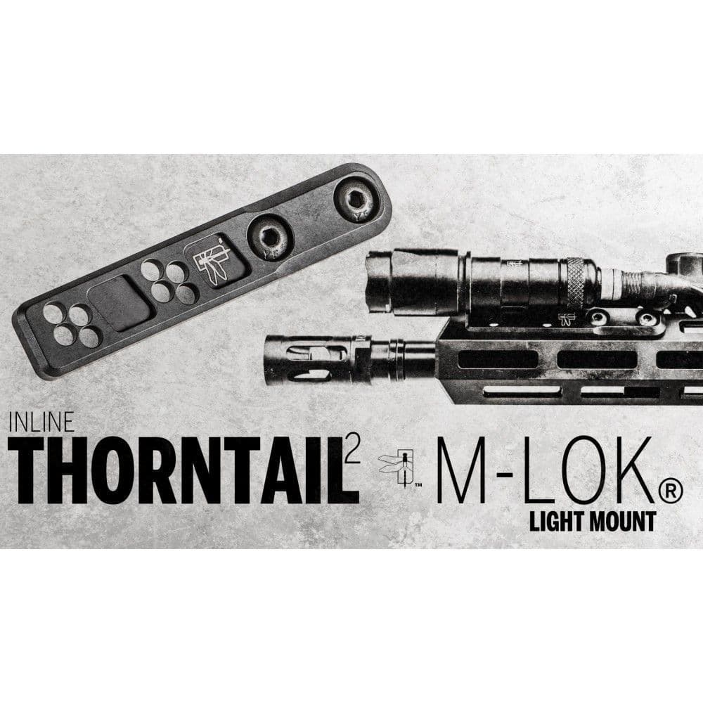 Haley Strategic Thorntail2 M-LOK Inline Mount - LMLOKINLINE2