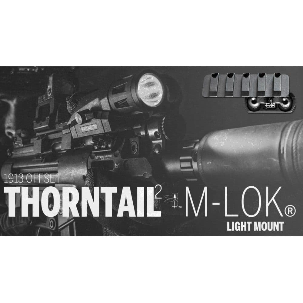 Haley Strategic Thorntail2 M-LOK Offset Light Mount - LMLOK19132