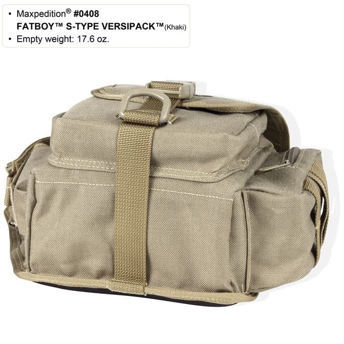 Maxpedition Fatboy S-Type Versipack MAXP-408-B | Tactical-Kit
