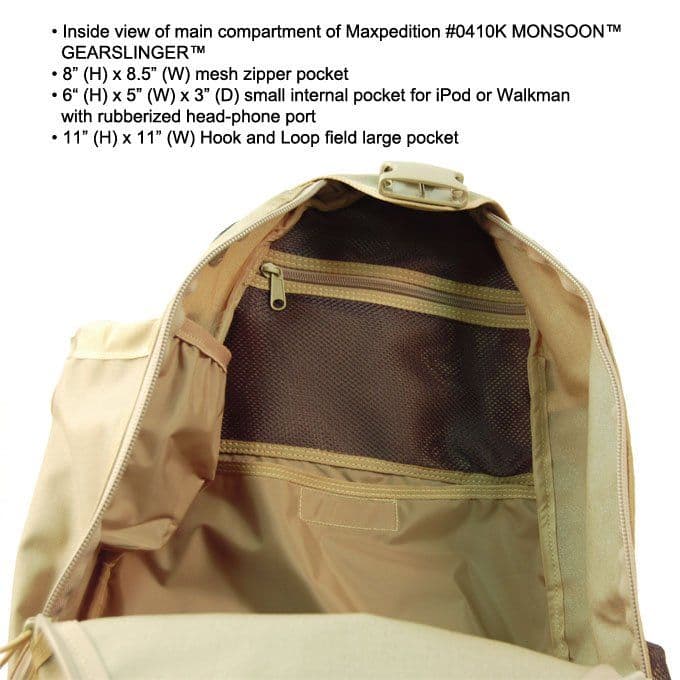 Maxpedition Monsoon Gearslinger 410 | Tactical-Kit