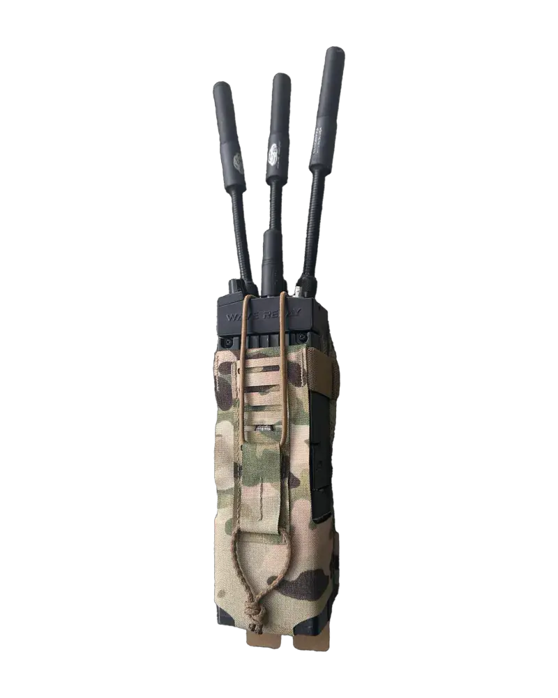Tracer Tactical PRC/MPU Radio Pouch - Multicam