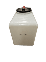 100L Flat Water Tank with Drain Sump