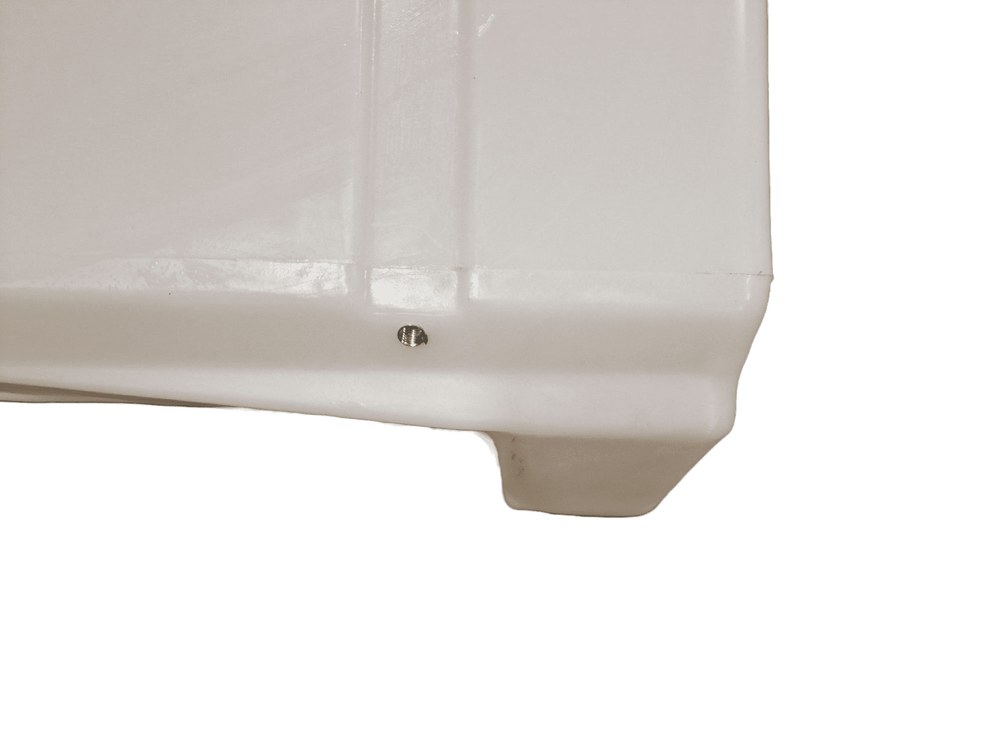 100L Flat Water Tank with Drain Sump