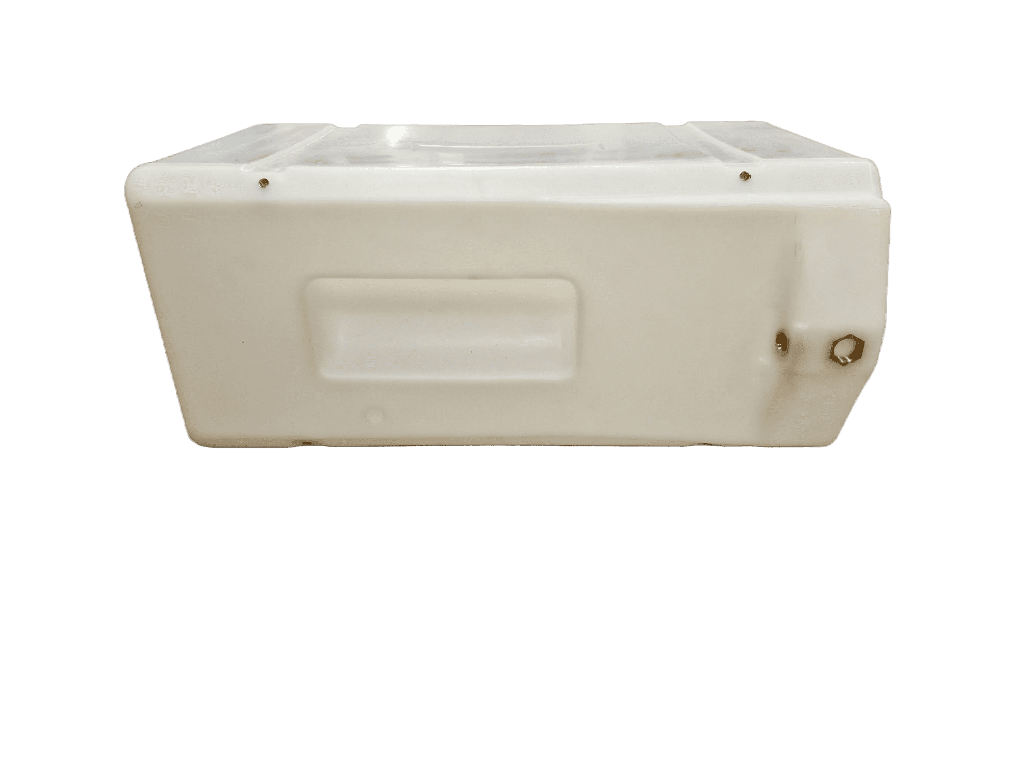 100L Flat Water Tank with Drain Sump