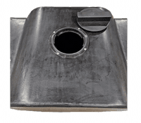 150L Black Upright Tank Narrow