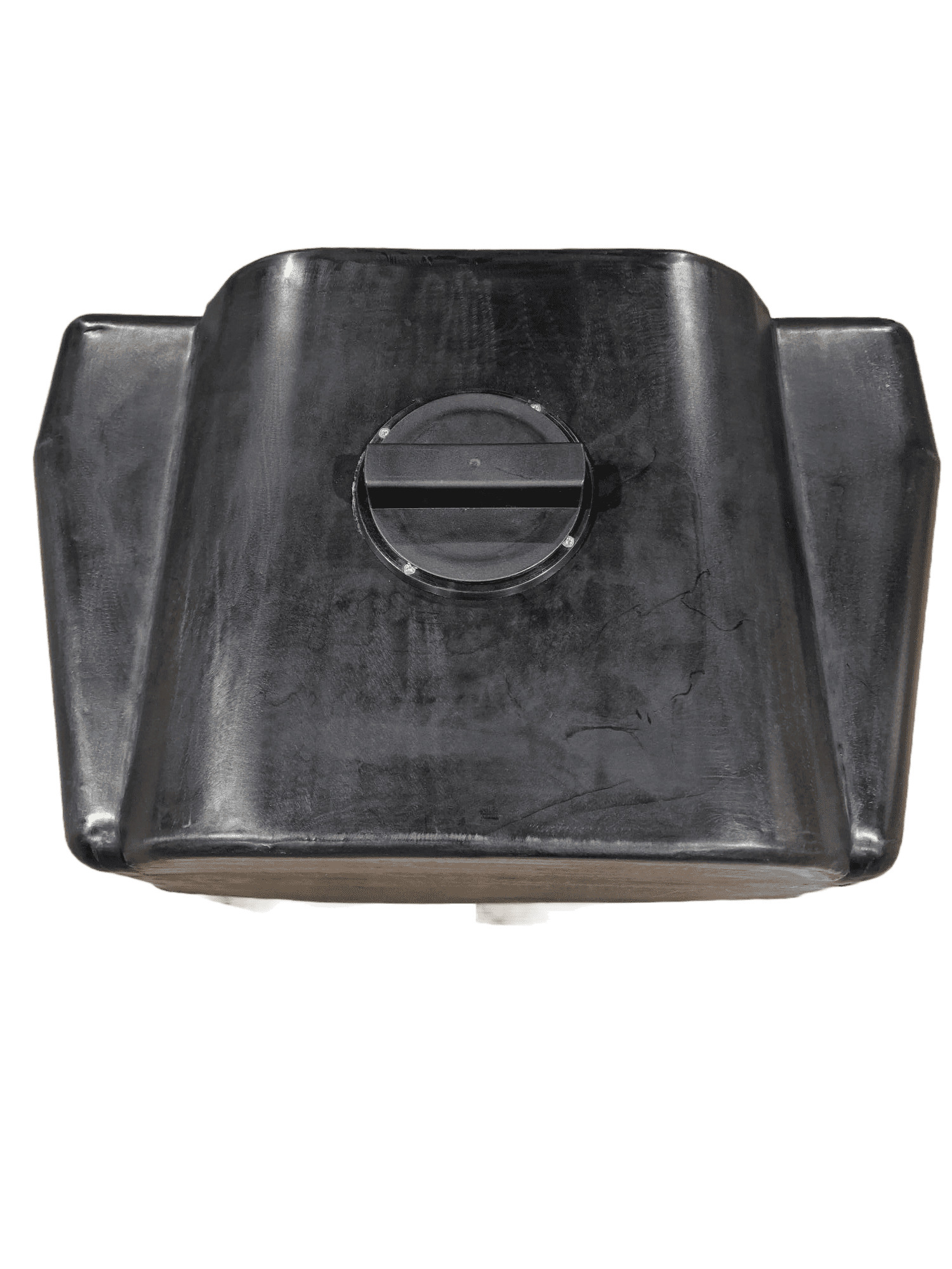 150L Black Upright Tank Narrow