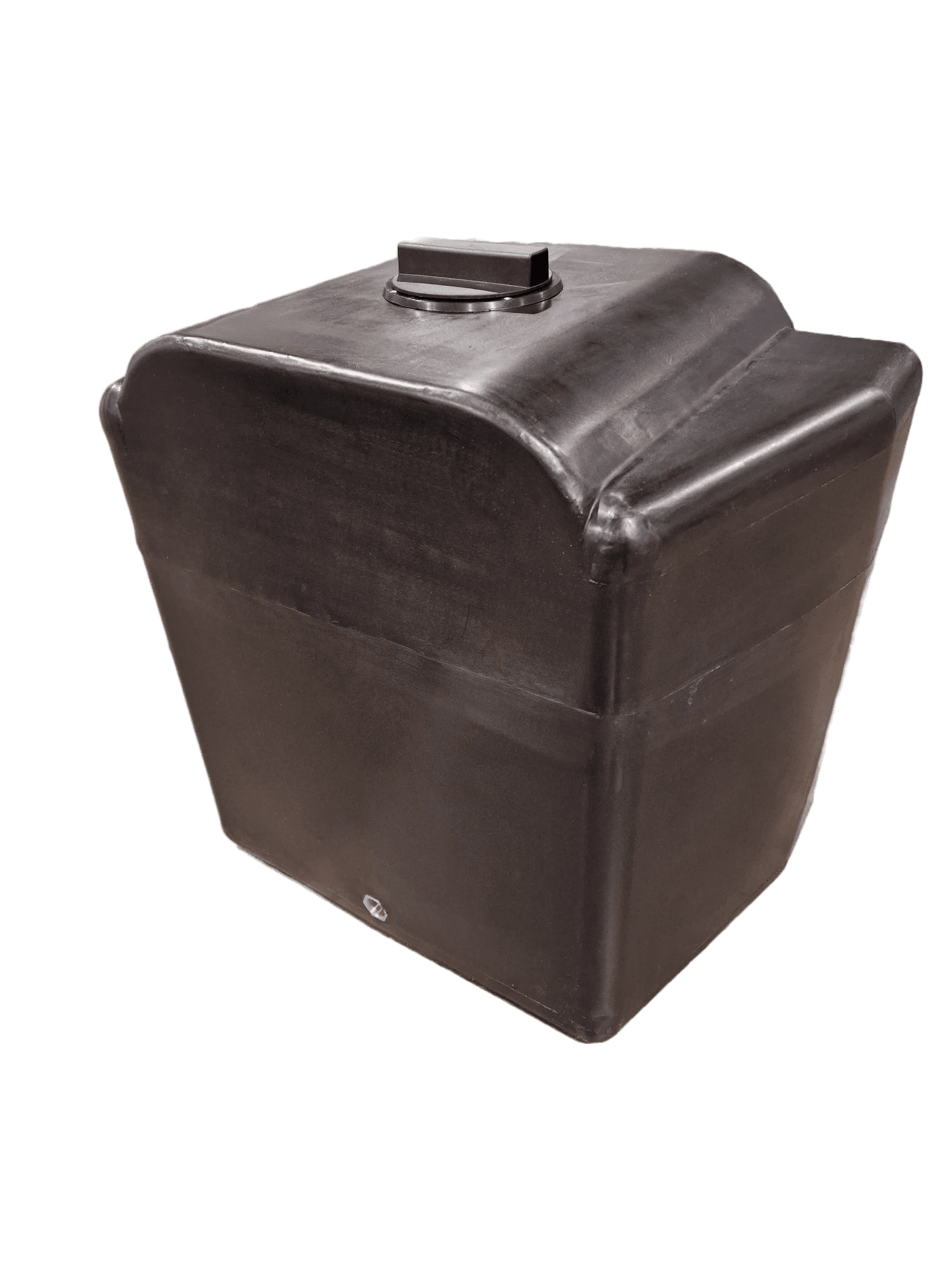 150L Black Upright Tank Narrow