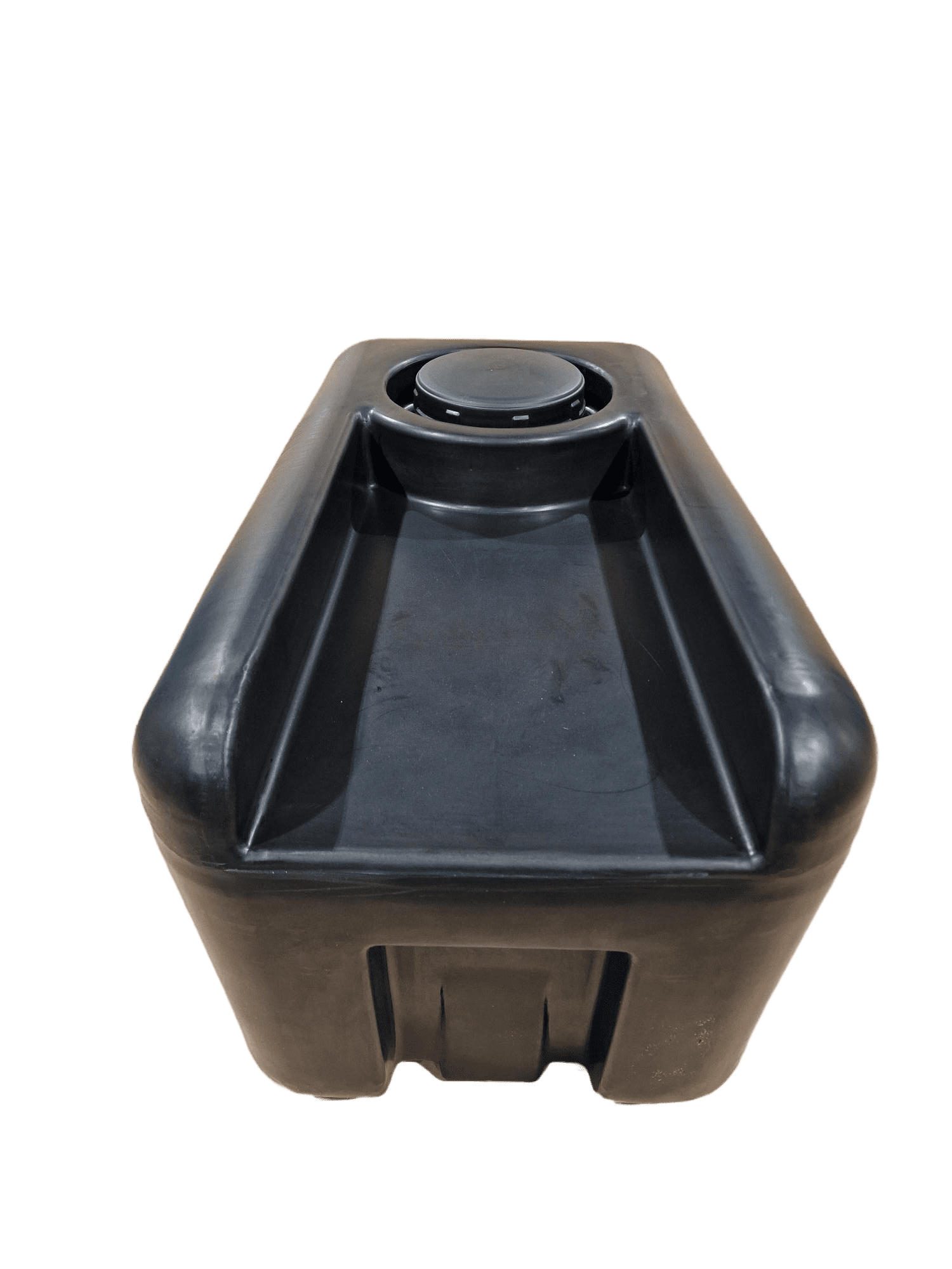 200L Horizontal Flat Black Water Tank