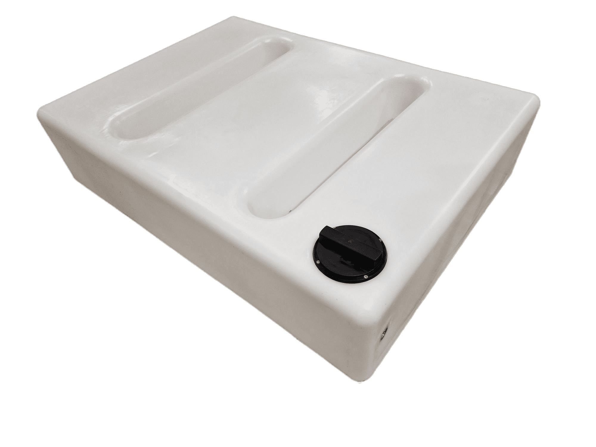 350L Slim Flat Baffled Water Tank