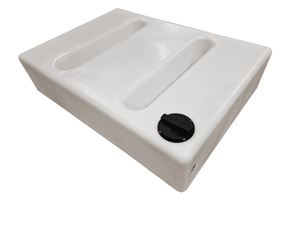 350L Slim Flat Baffled Water Tank