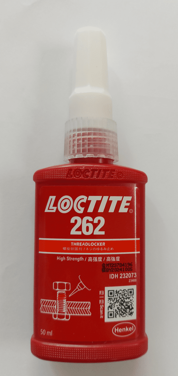 LOCTITE 262 HIGH STRENGTH THREADLOCKER HIGH STRENGTH LIQUID - 50 ML