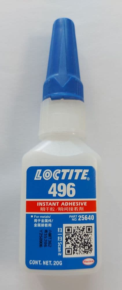 LOCTITE 496 SUPERBONDER - INSTANT ADHESIVE 20G