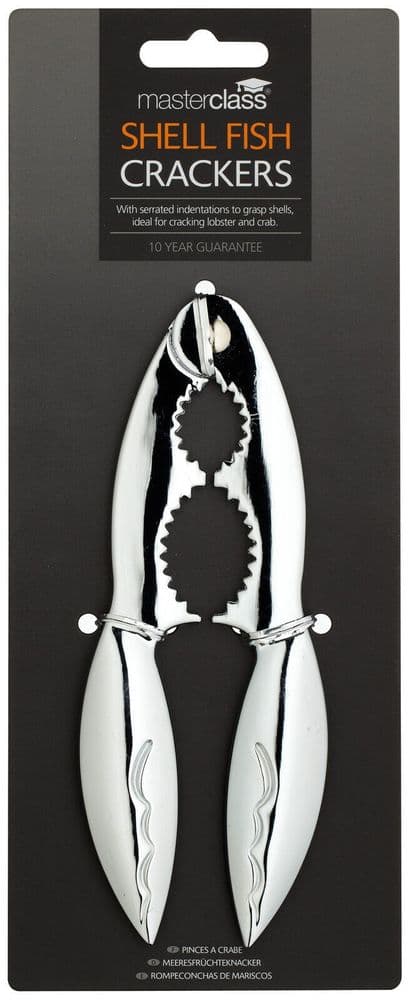 Master Class Stainless Steel Seafood Crab & Lobster Shell Crackers