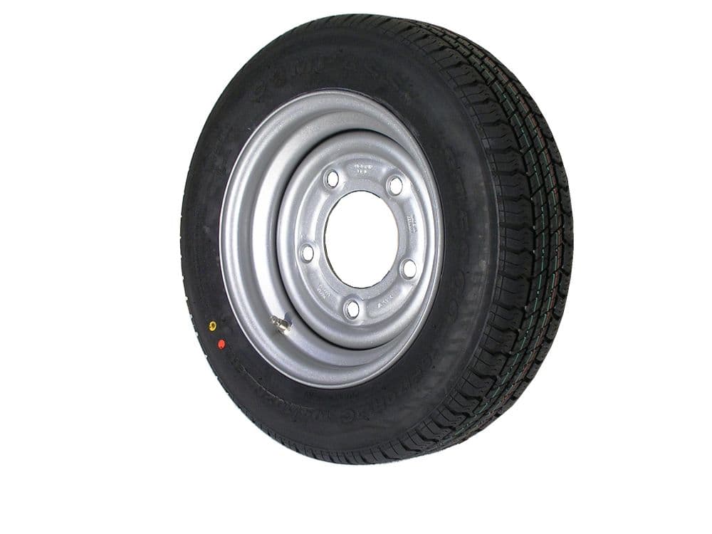 155/70 R12 6 5in PCD WHEEL AND TYRE