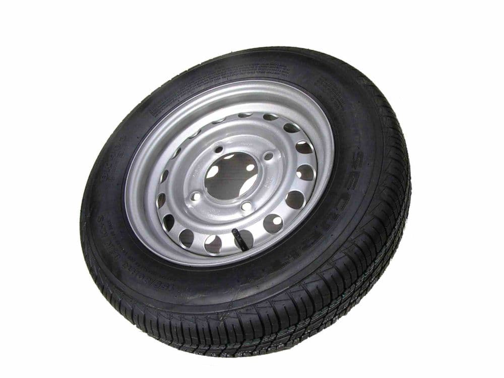 155 R13 8PLY 5 5in PCD WHEEL AND TYRE