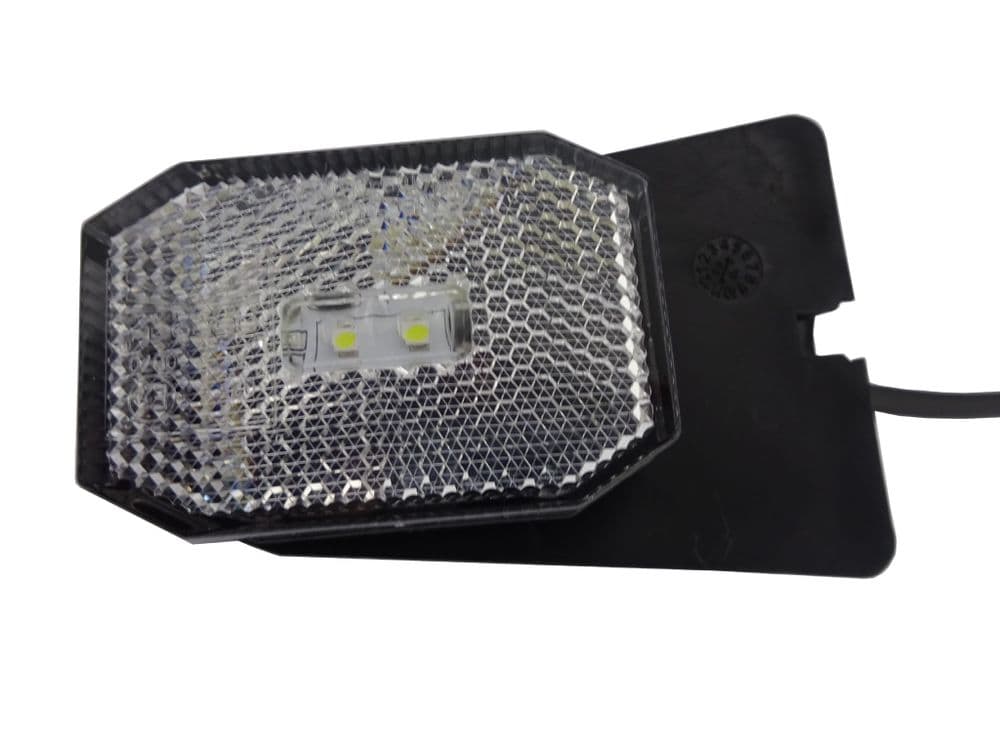ASPOCK FLEXIPOINT LED WHITE MARKER LIGHT WITH FITTED BRACKET