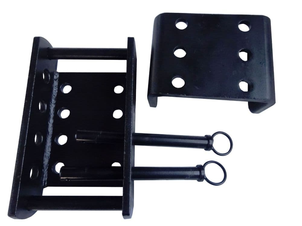 BLACK HEIGHT ADJUSTER WITH TWIN PINS