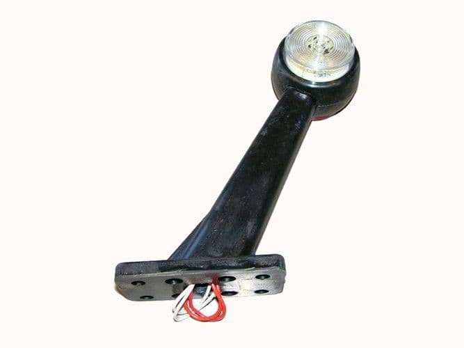 LED RED AND WHITE 45 DEGREE MARKER LIGHT