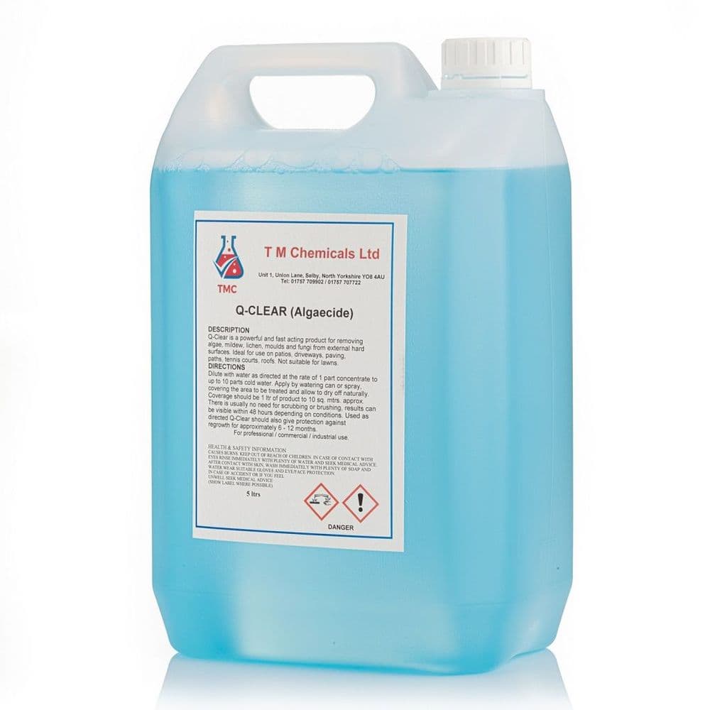Algae Remover - Kills Moss, Algae, Lichen & Green Mould - Q Clear - TM ...