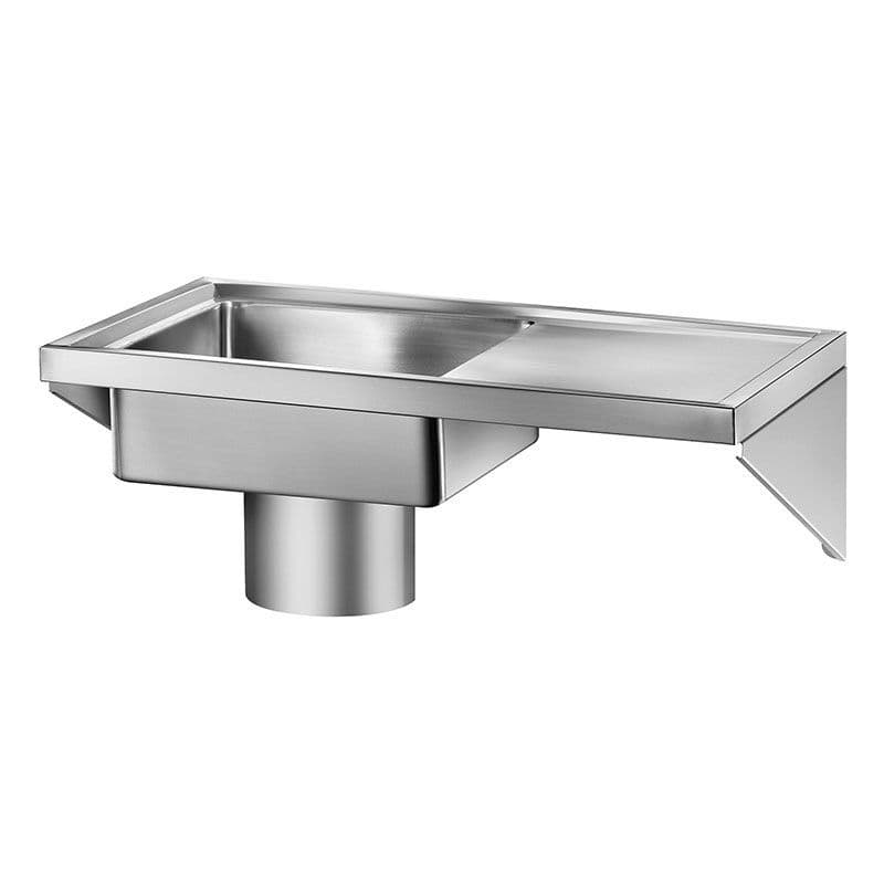Delabie 180130 Wall-Mounted Plaster Sink