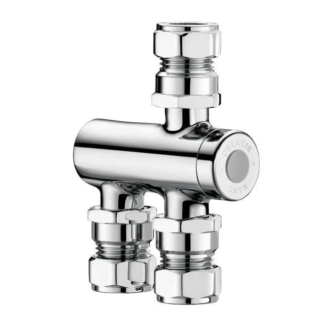 Delabie 732116 PREMIX NANO TMV3 Valve Chrome-Plated Thermostatic Mixing ...