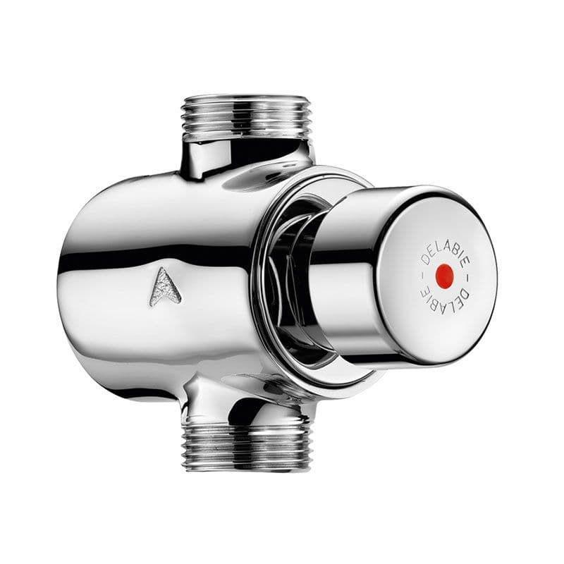 Delabie 749000 TEMPOSTOP Push Time-Flow Shower Valve
