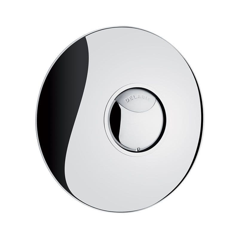 Delabie 762902 TEMPOFLUX 2 Wall-Recessed Push Time-Flow Direct Flush ...
