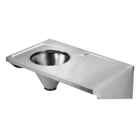 Franke 160cm G22018L Combined Sink & Sluice / Slop Hopper, Left-Hand ...