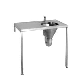 Franke 160cm G22018R Combined Sink & Sluice / Slop Hopper with Right ...