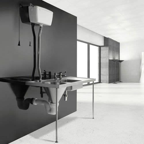 Full Range of Sluice Sinks & Slop Hoppers