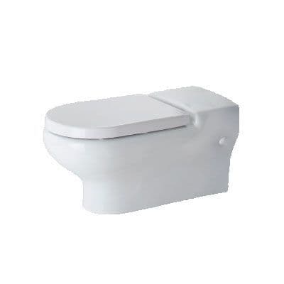 H&L Rimless Flush 700mm Extended Projection Wall-Hung WC Pan