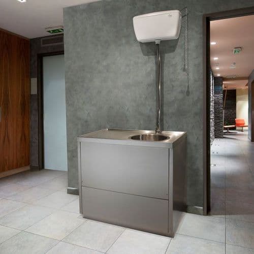 Full Range of Sluice Sinks & Slop Hoppers