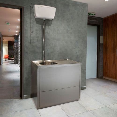 Full Range of Sluice Sinks & Slop Hoppers