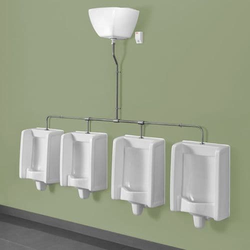 Top Inlet Florida Urinal Kits with Fully Exposed Pipework
