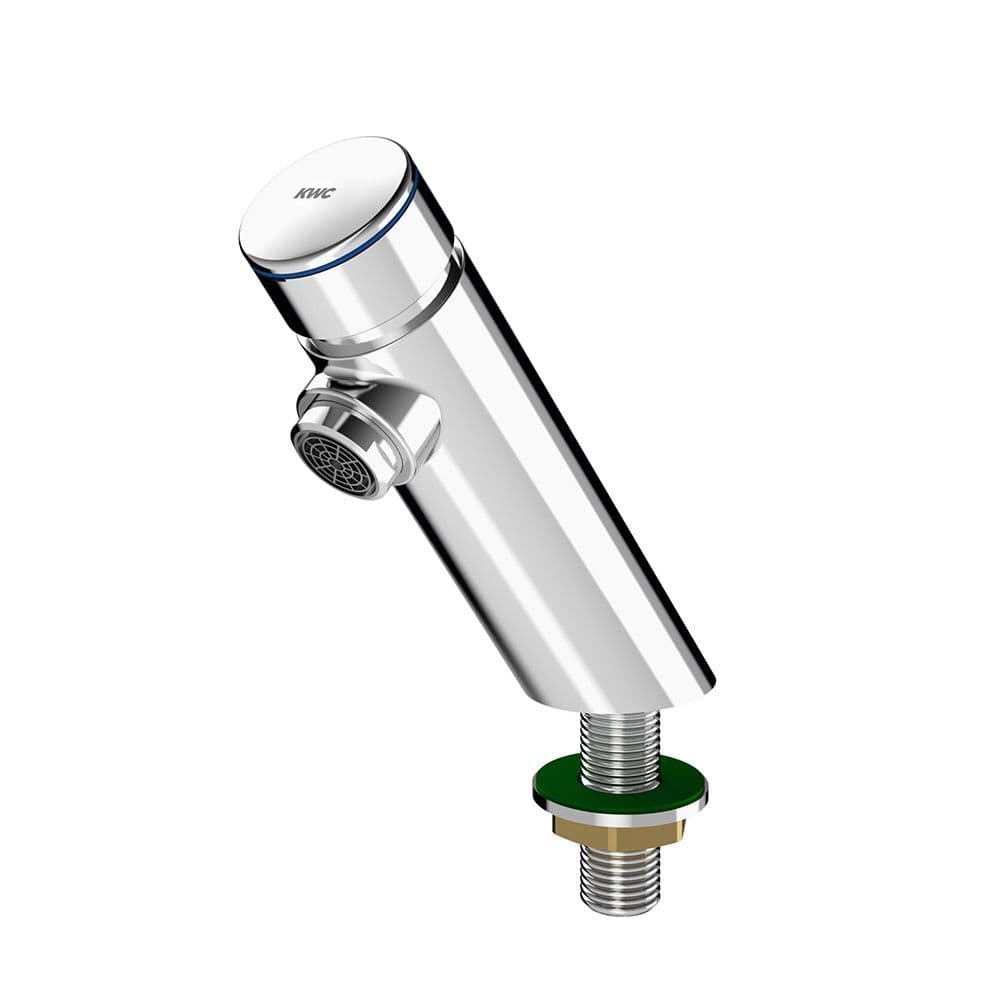 KWC F3S F3SV1101 Deck-Mounted Push Time-Flow Tap