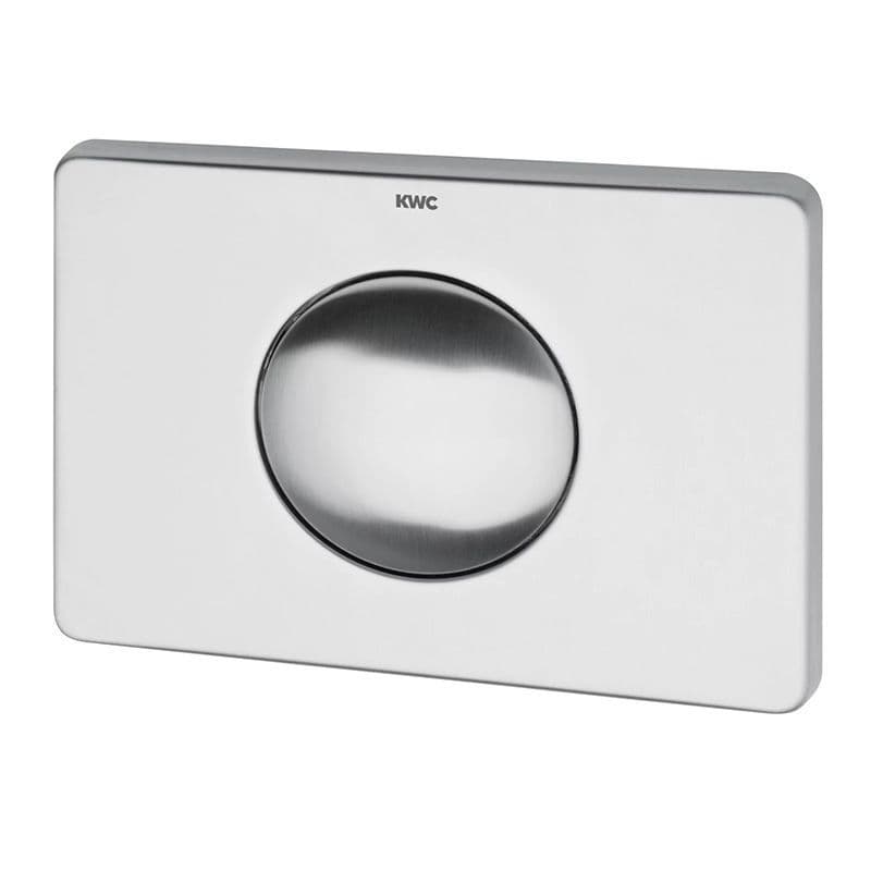 KWC Flushing plate with 1 button for wall-installation cistern
