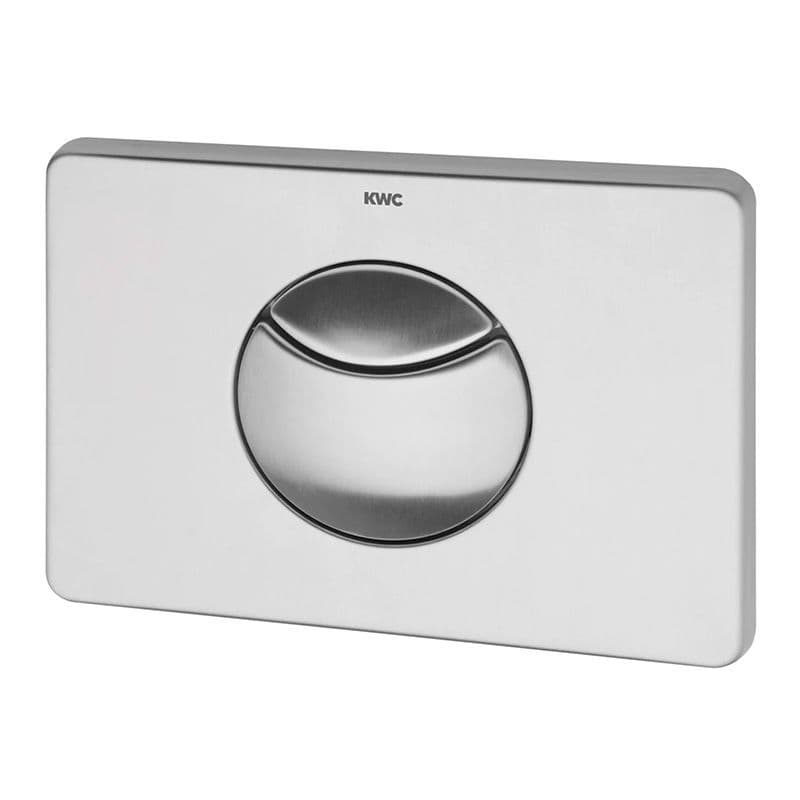 KWC Flushing plate with 2 buttons for wall-installation cistern