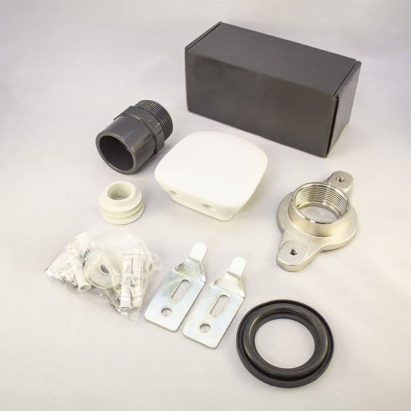 Healey & Lord 3 Station Florida Urinal Kit - Top Inlet with Exposed Cistern
