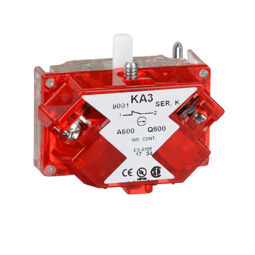 9001KA3 Schneider Electric Contact block with protected terminals ...