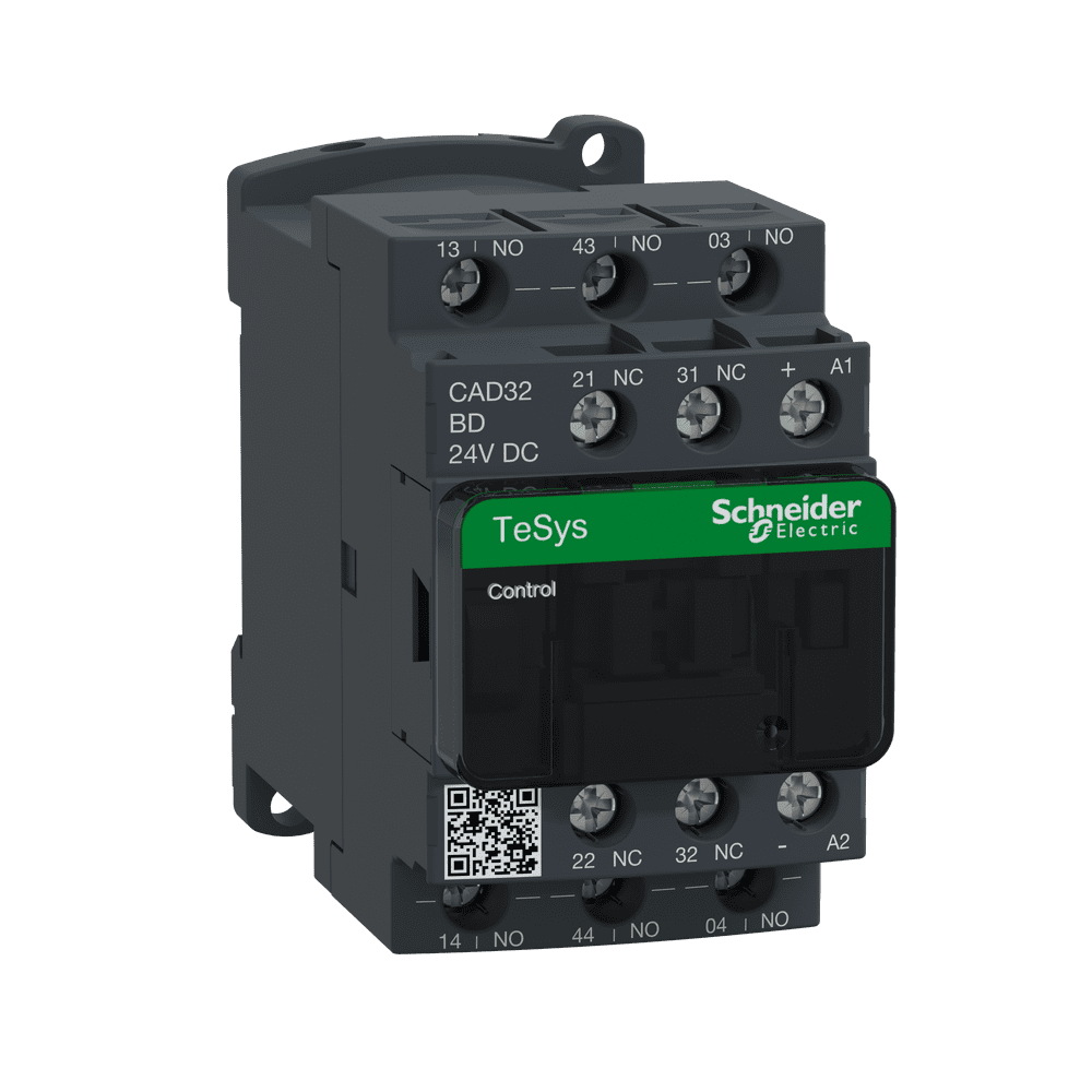 CAD32BD Schneider Electric Tesys D Control Relay - 3 No 2 Nc - 690 V ...