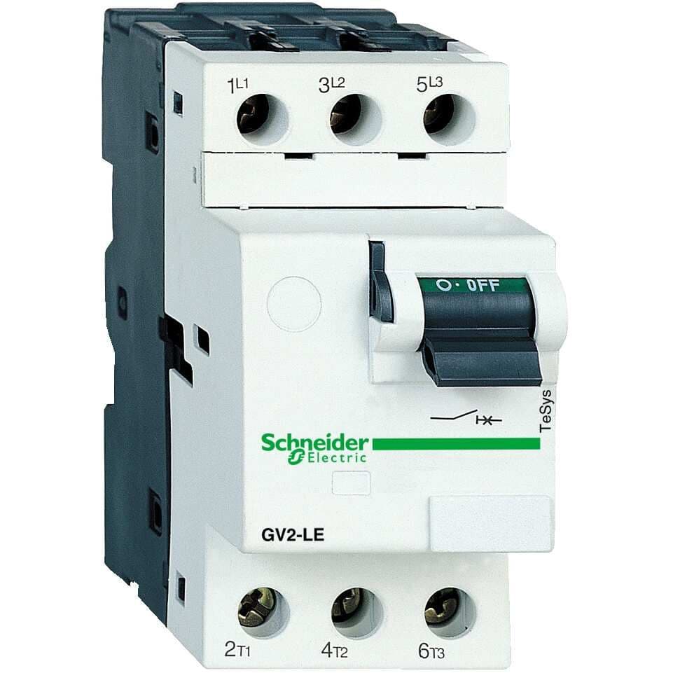 GV2LE14 Schneider Electric Motor Circuit Breaker Tesys Gv2 3P 10 A ...