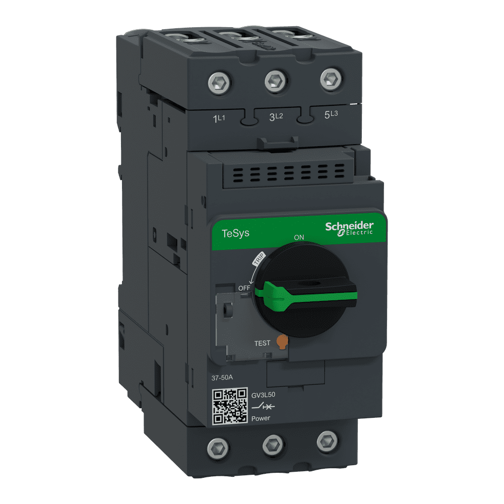 GV3L50 Schneider Electric Motor Circuit Breaker Tesys Gv3 3P 50 A ...