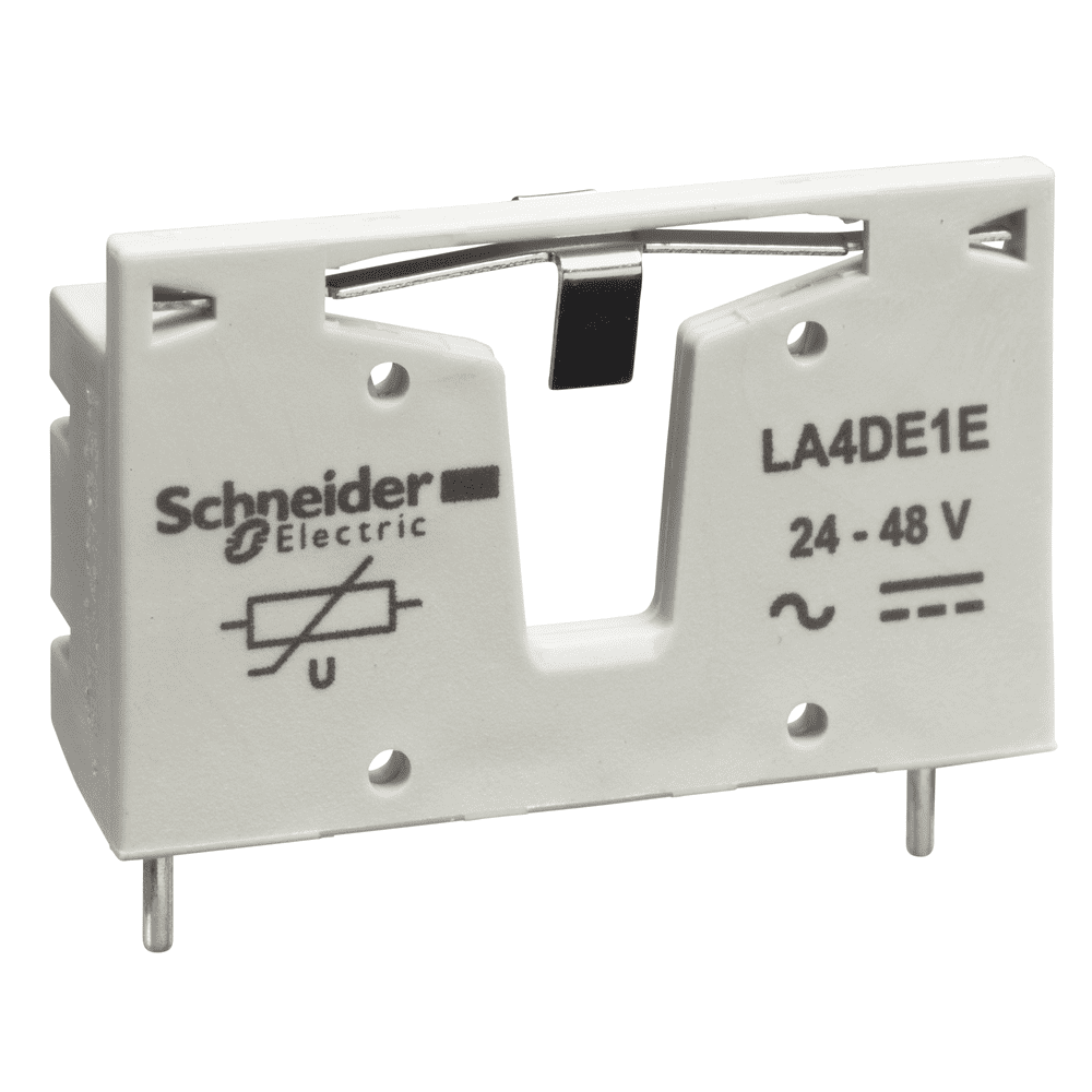 LA4DE1E Schneider Electric Tesys D - Suppressor Module - Varistor - 24 ...