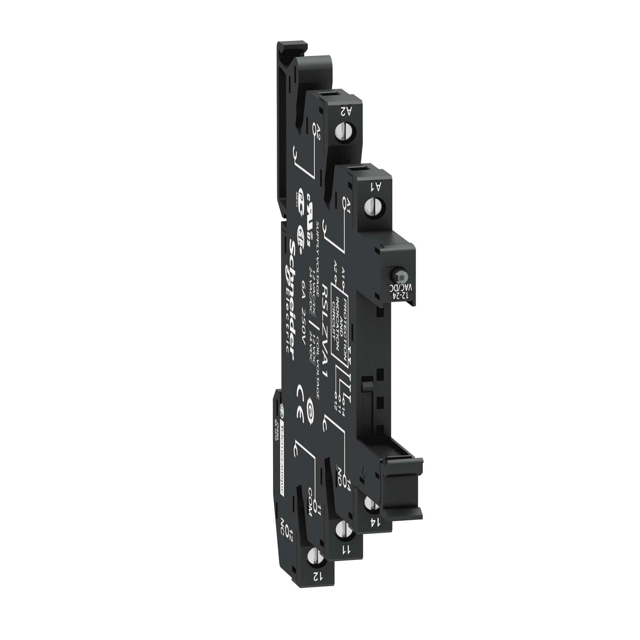 RSLZVA3 Schneider Electric socket equipped with LED and protection ...