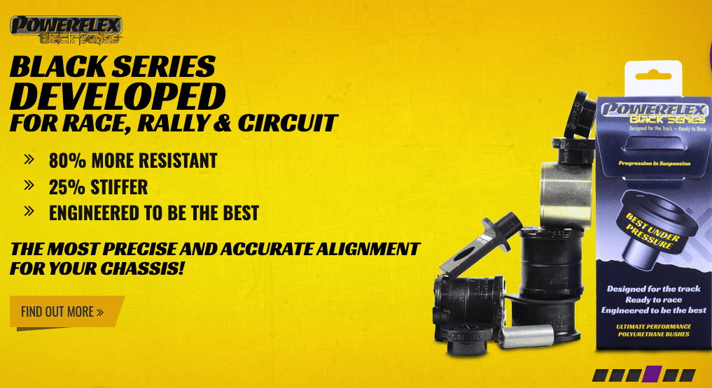 Powerflex Black Series Rear Diff Rear Bush PFR5-4626BLK BMW E46 3 ...