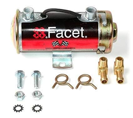 Facet Fuel Pump 4 0-5 5 psi - to 150bhp 476087 Clamshell Kit FEP87SV