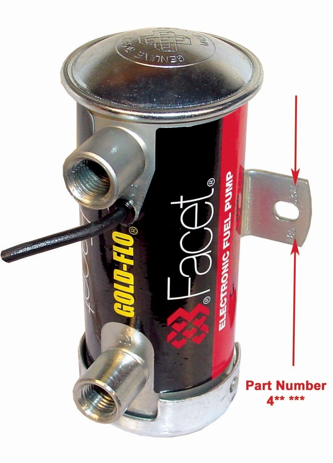 Facet Red Top Fuel Pump Kit | 8mm Unions | Fuel Pumps Online UK